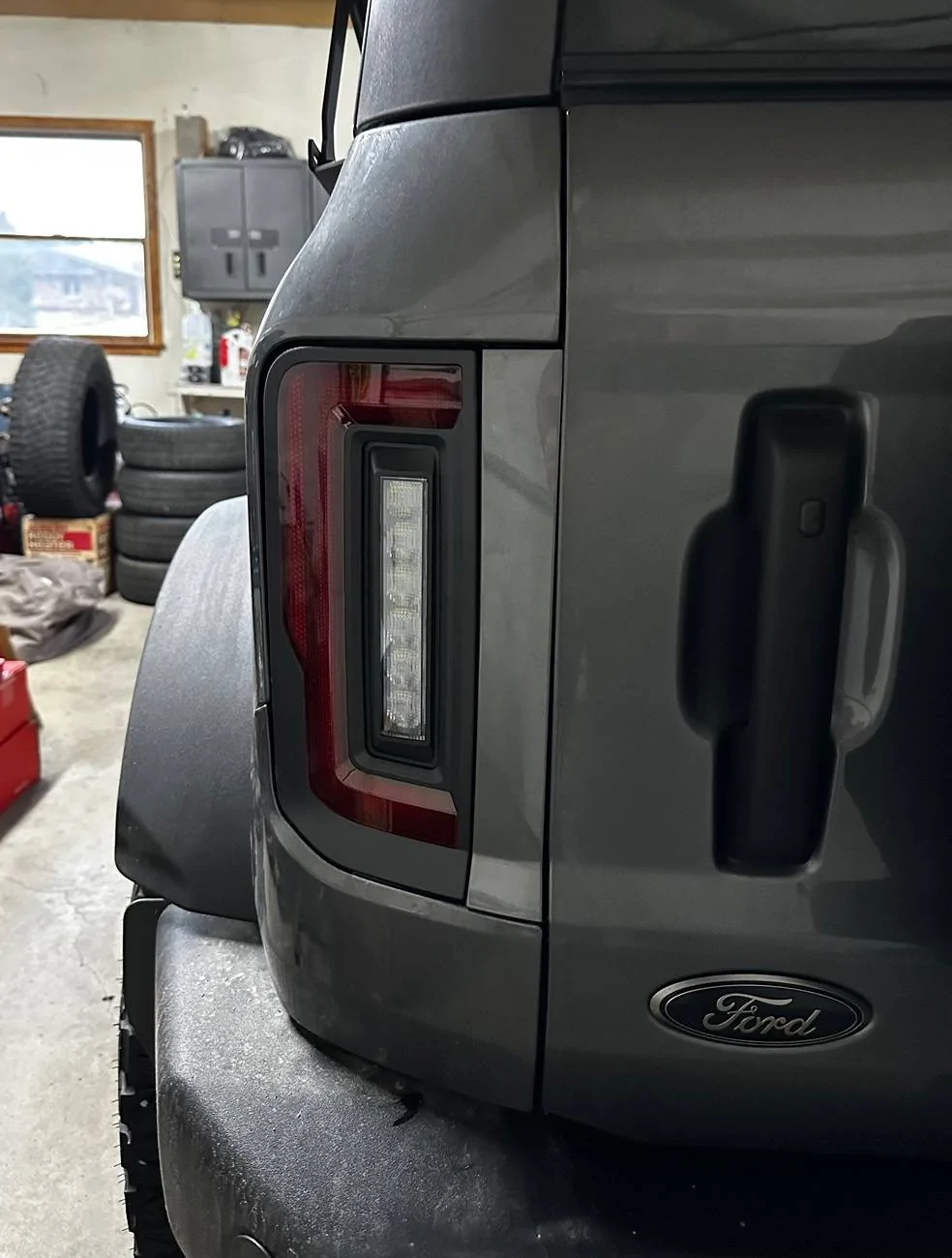 Signature LED Tail Lights to Oracle Flush Mount LED w/ amber turn ...