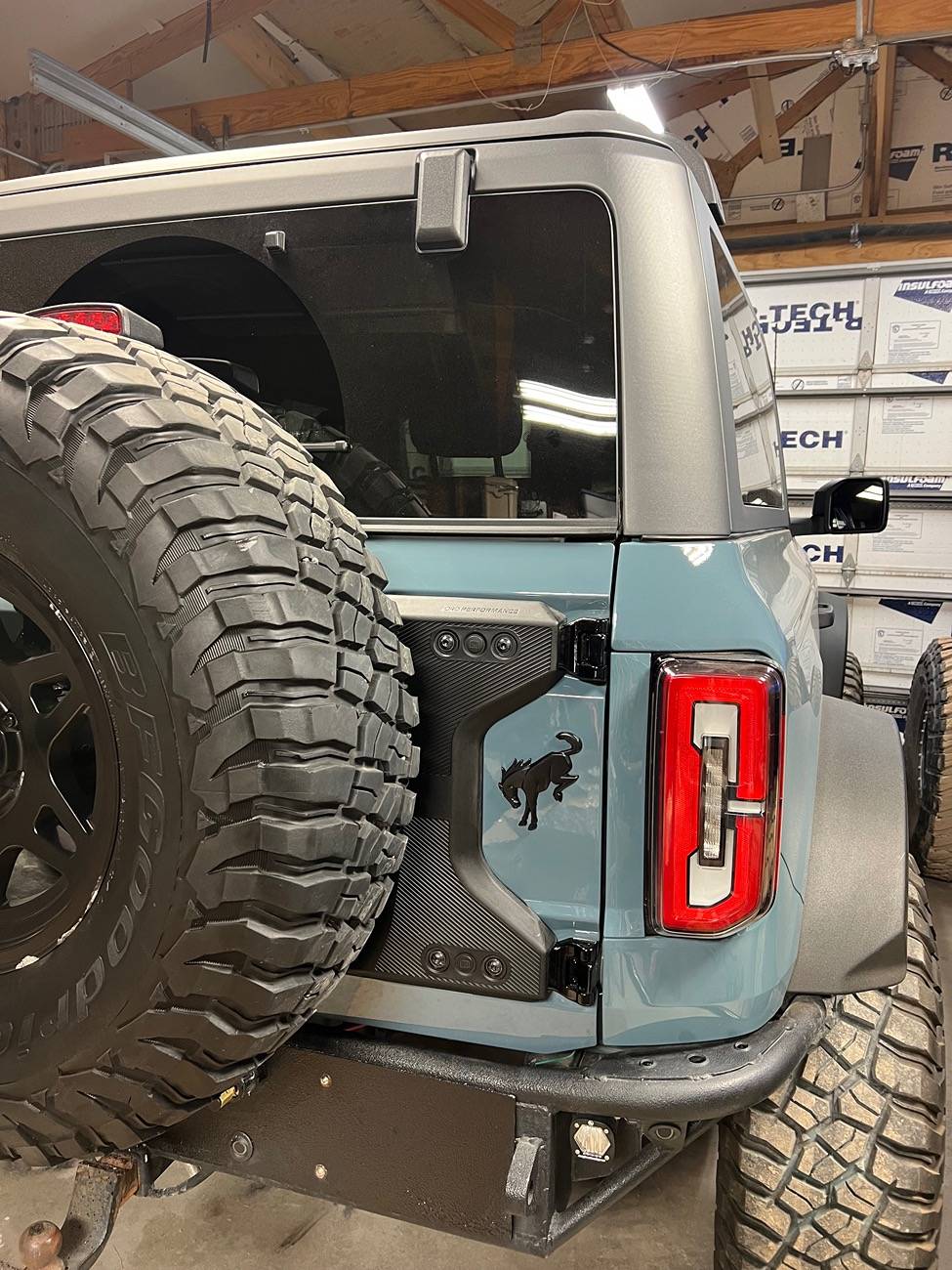 Spare tire mount reinforcement kit now available from Ford Performance ...