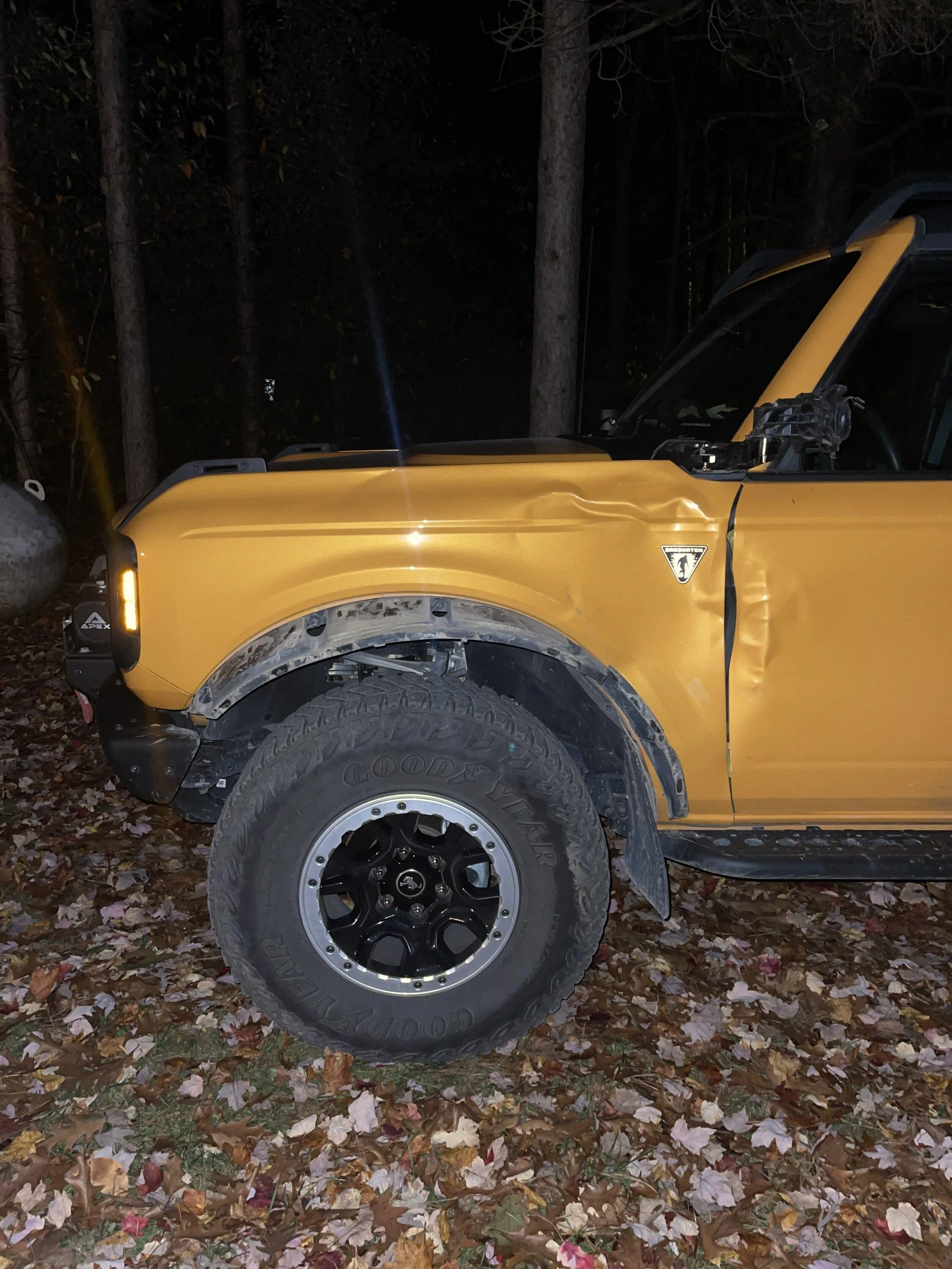 First major damage for my Bronco | Bronco6G - 2021+ Ford Bronco ...