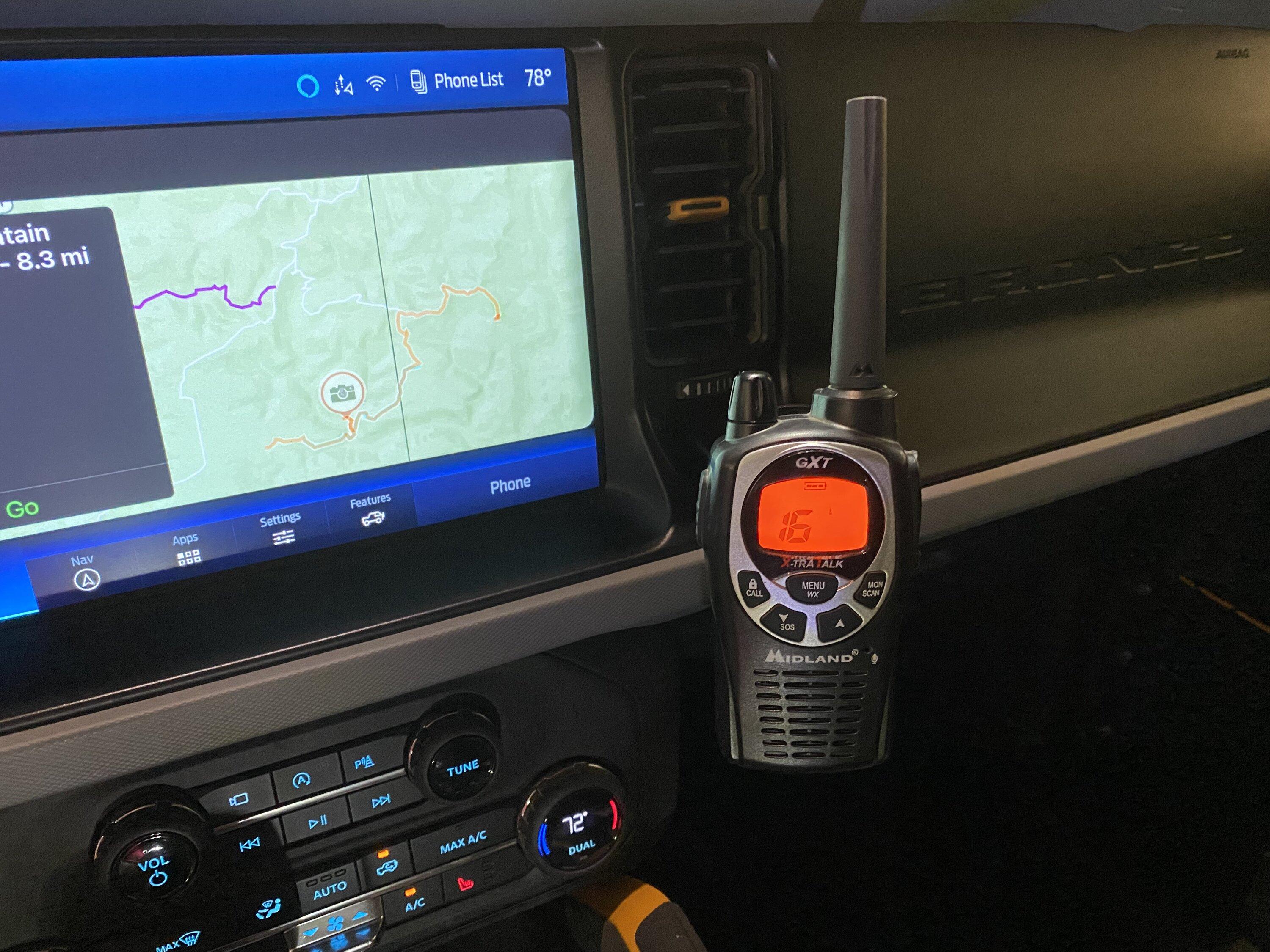 What is everyone doing for handheld radio mounting? | Bronco6G - 2021 ...