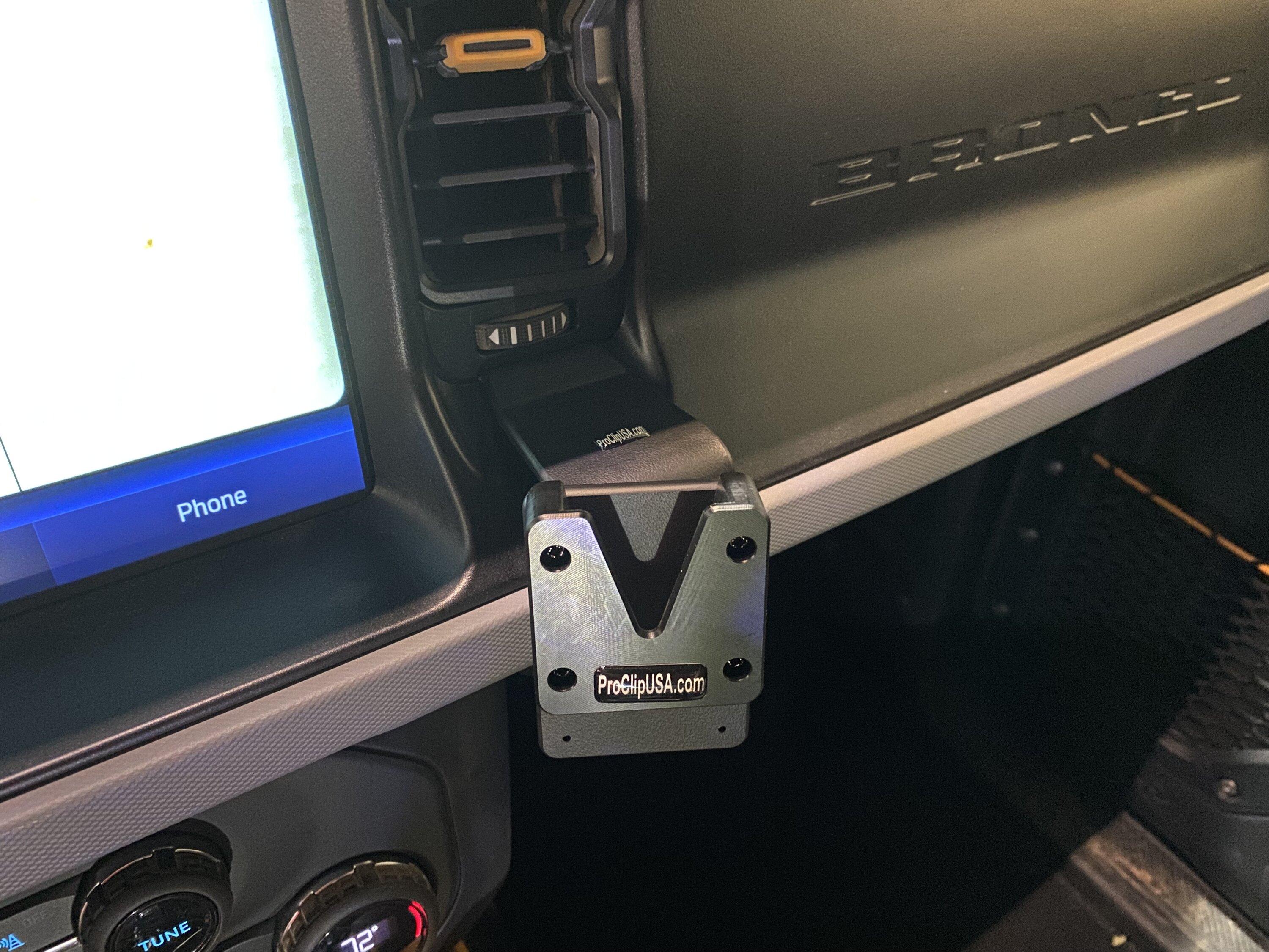 What is everyone doing for handheld radio mounting? | Bronco6G - 2021 ...