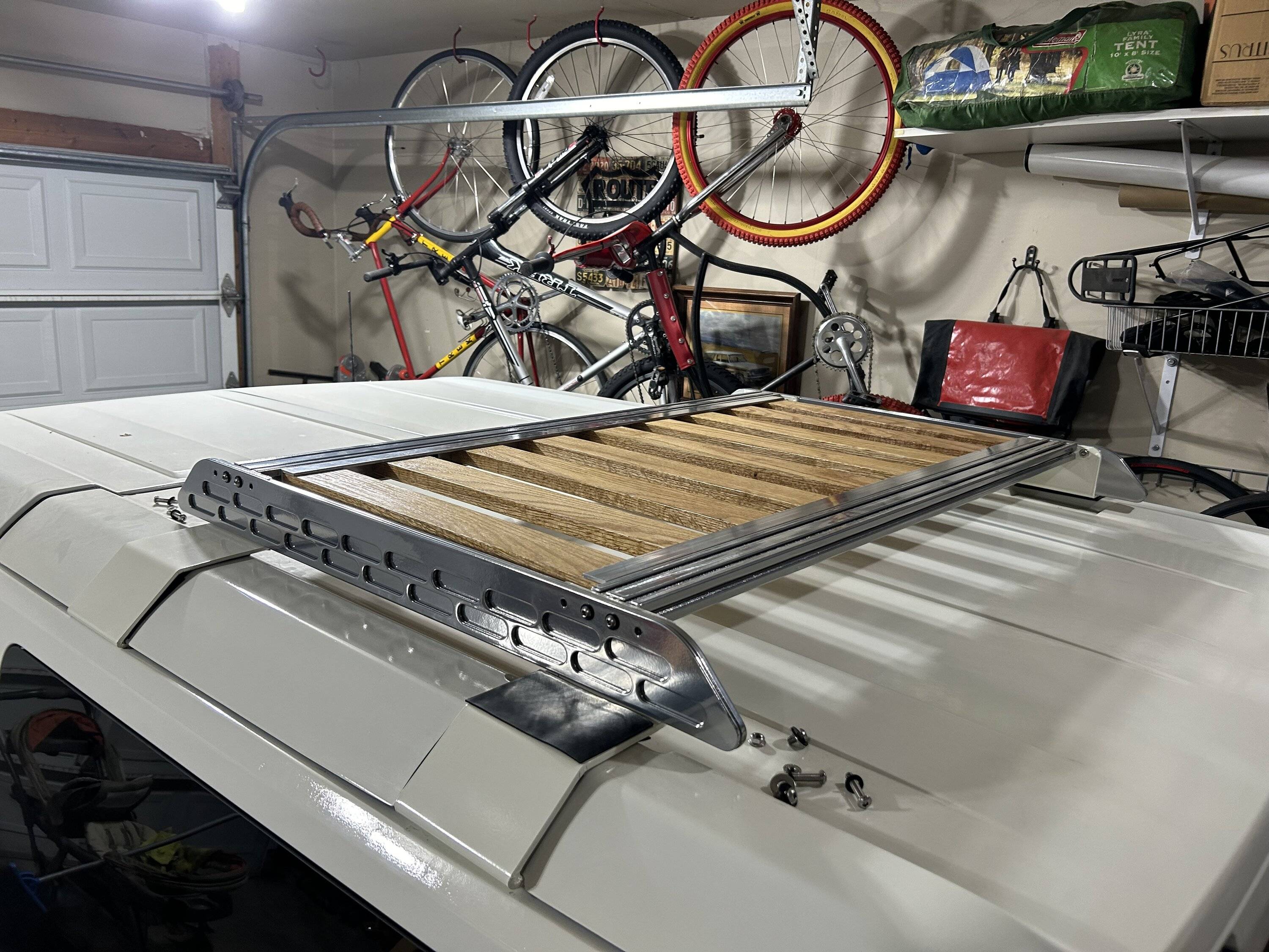 Customized Bad Ass Tents roof rack. | Bronco6G - 2021+ Ford Bronco ...