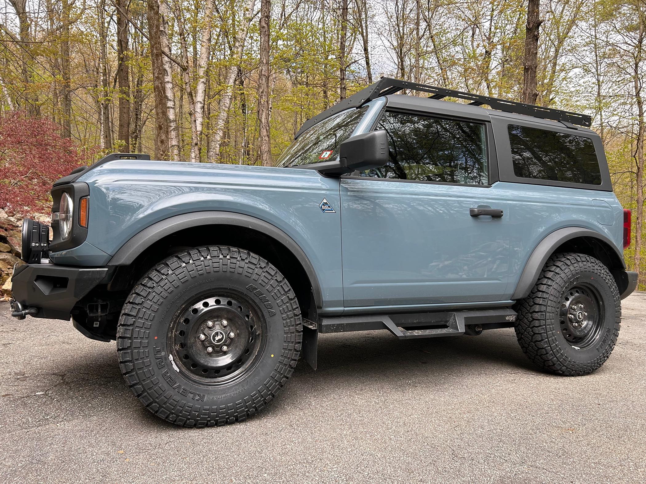 17x9 wheels on non SAS outer banks with 2 in lift and 35s? | Bronco6G ...