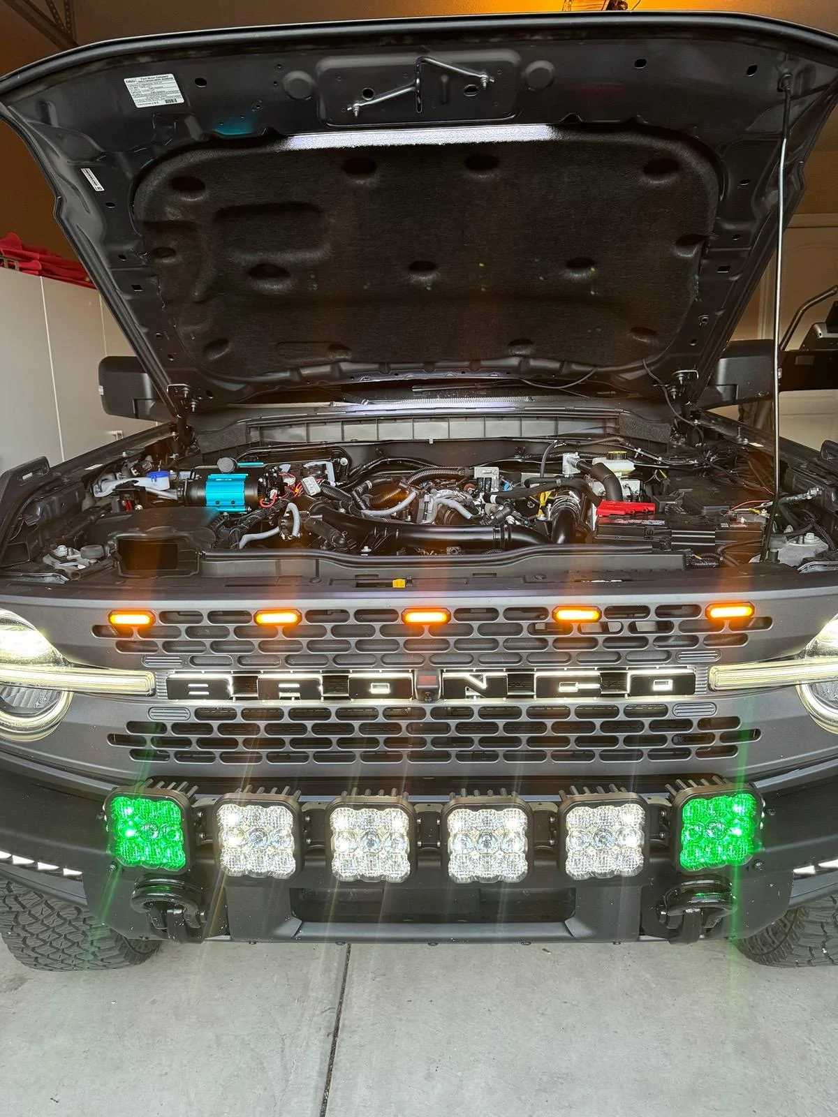 Engine Bay Light by F150 LEDs | Bronco6G - 2021+ Ford Bronco & Bronco ...