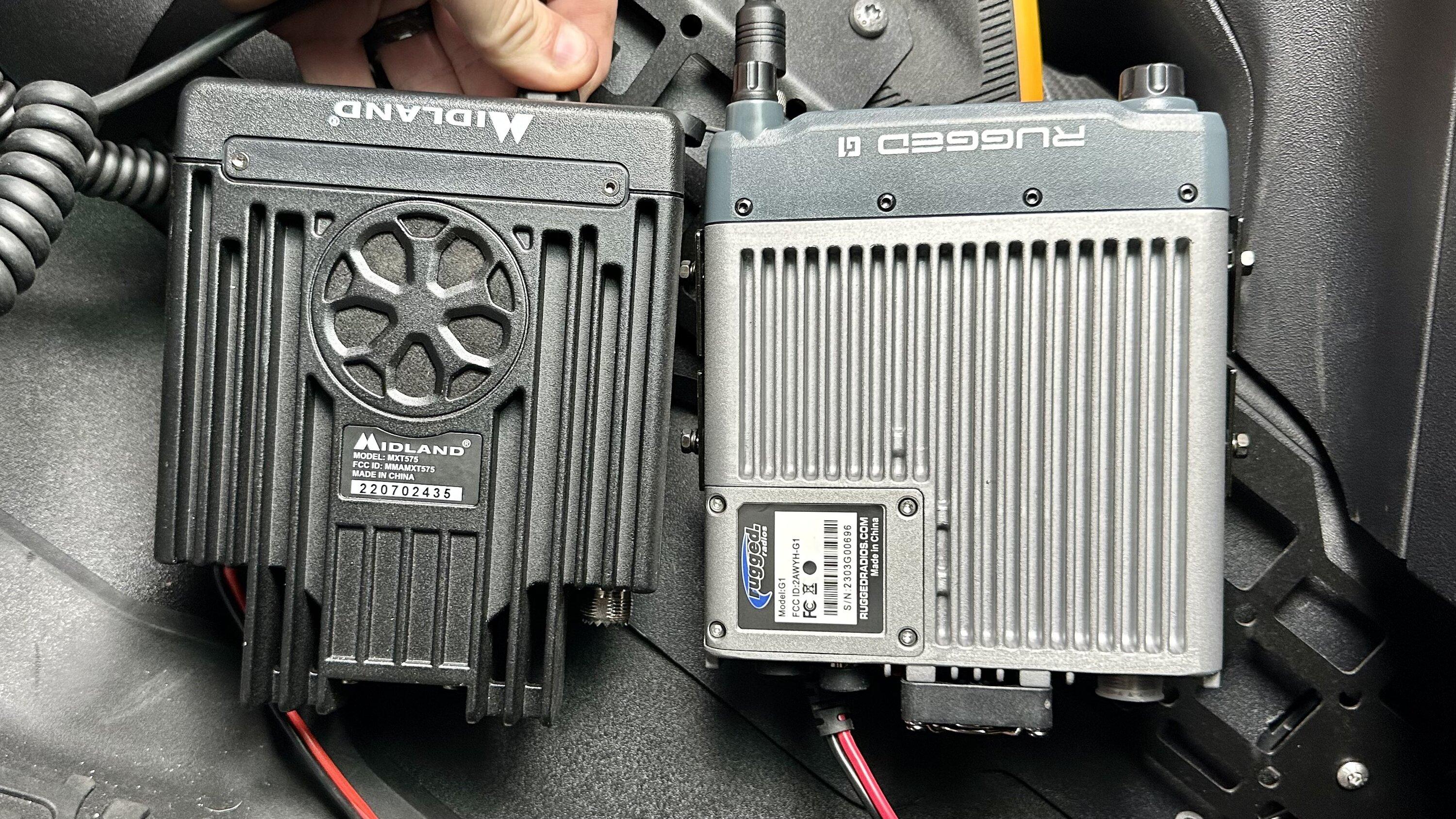 Installed the Rugged Radios G1 Adventure Series GMRS radio | Bronco6G ...
