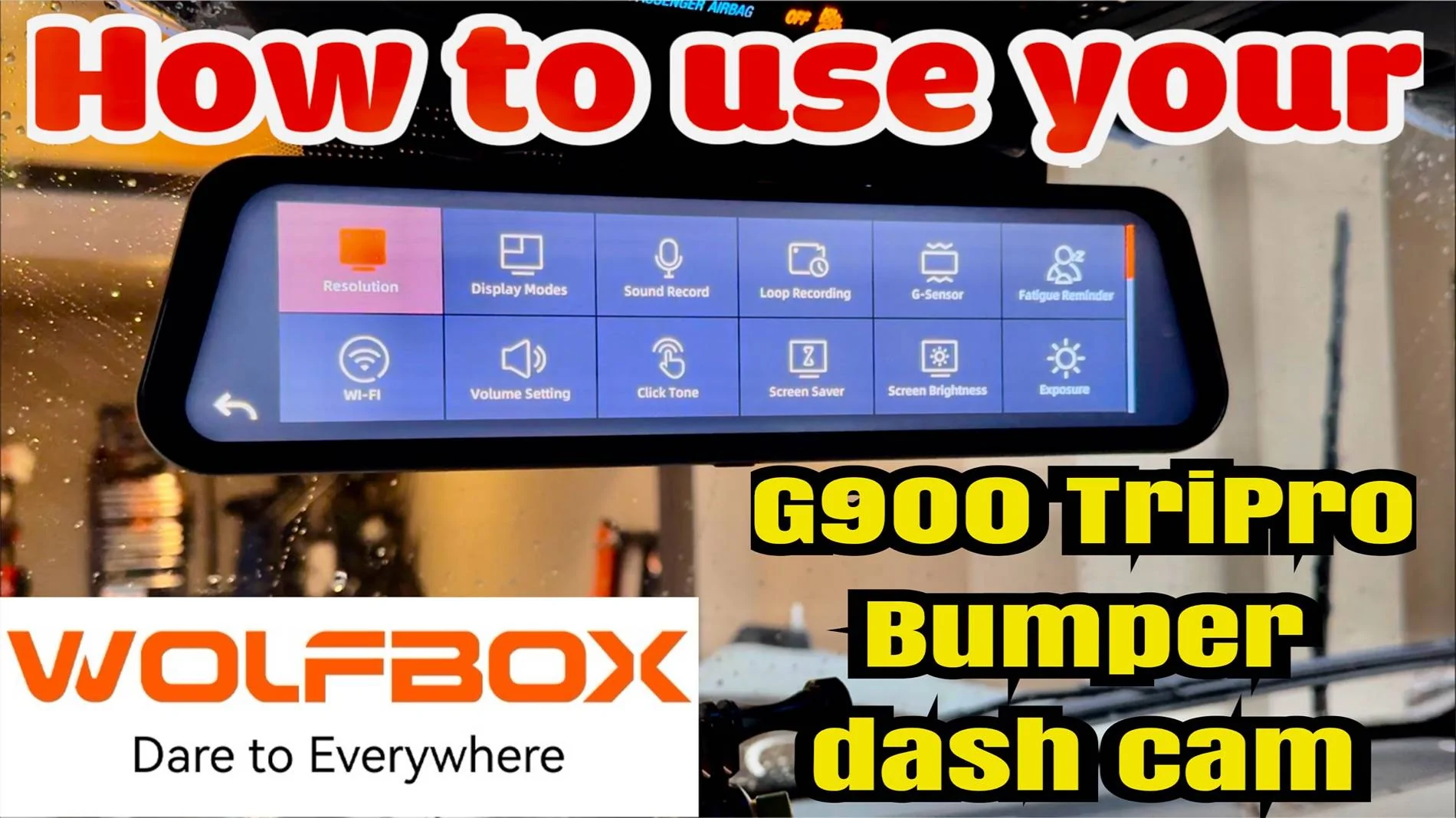 Wolfbox G900 TriPro BUMPER version install/review | Bronco6G - 2021 ...