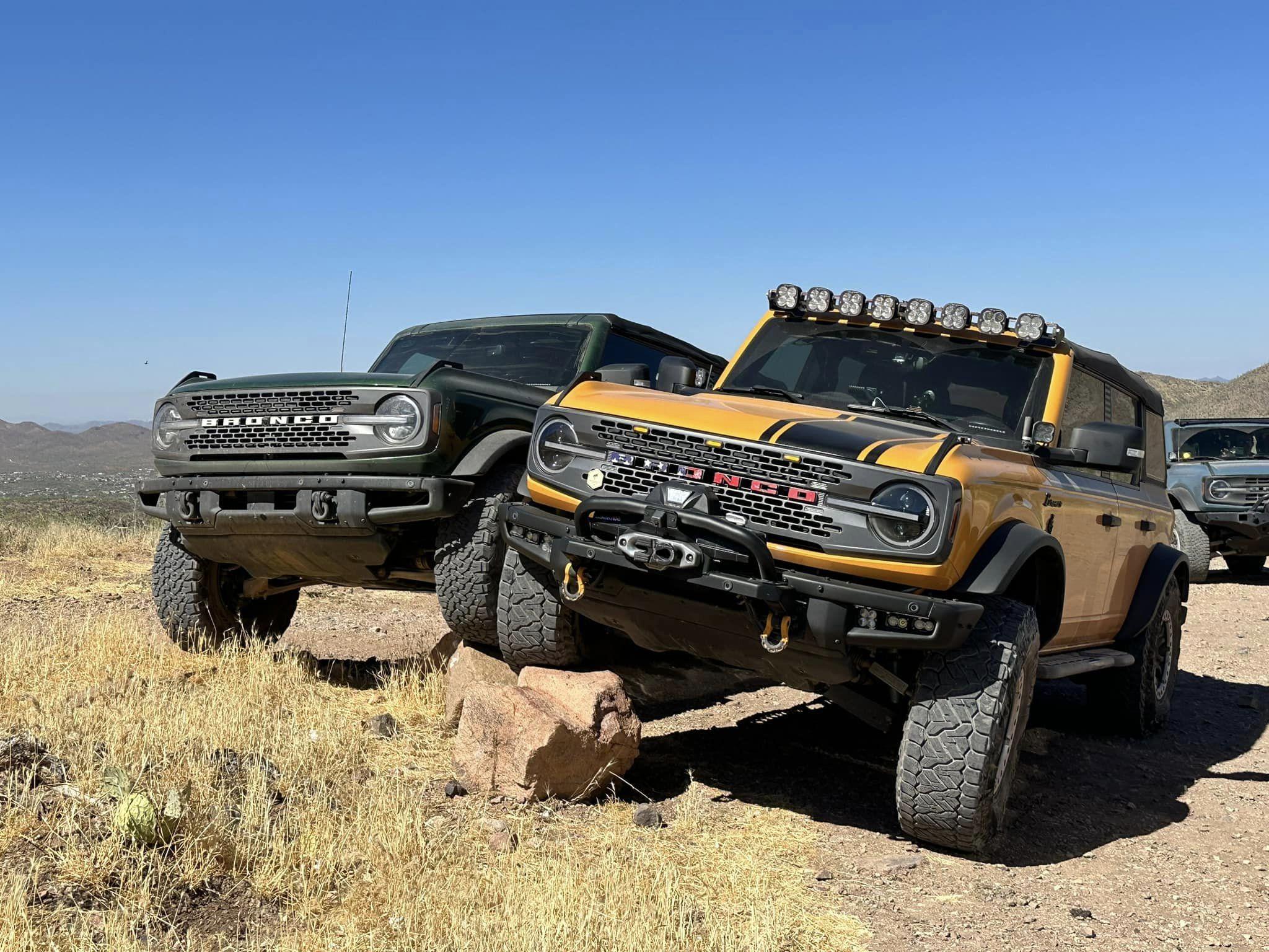 Broncos on the trails in Arizona | Bronco6G - 2021+ Ford Bronco ...
