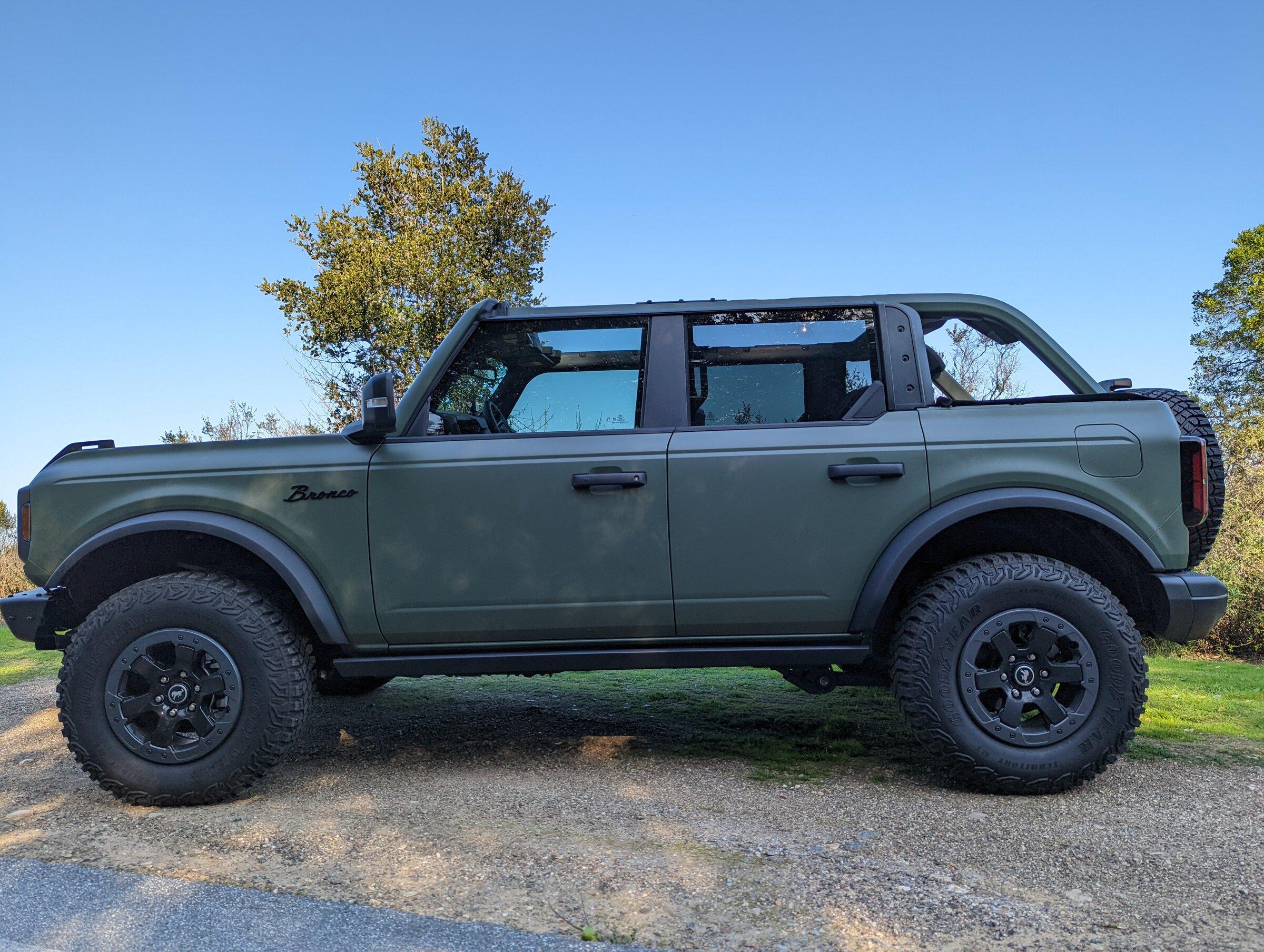 Got my Badlands 4 Door Wrapped In 3M Matte Military Green | Page 3 ...
