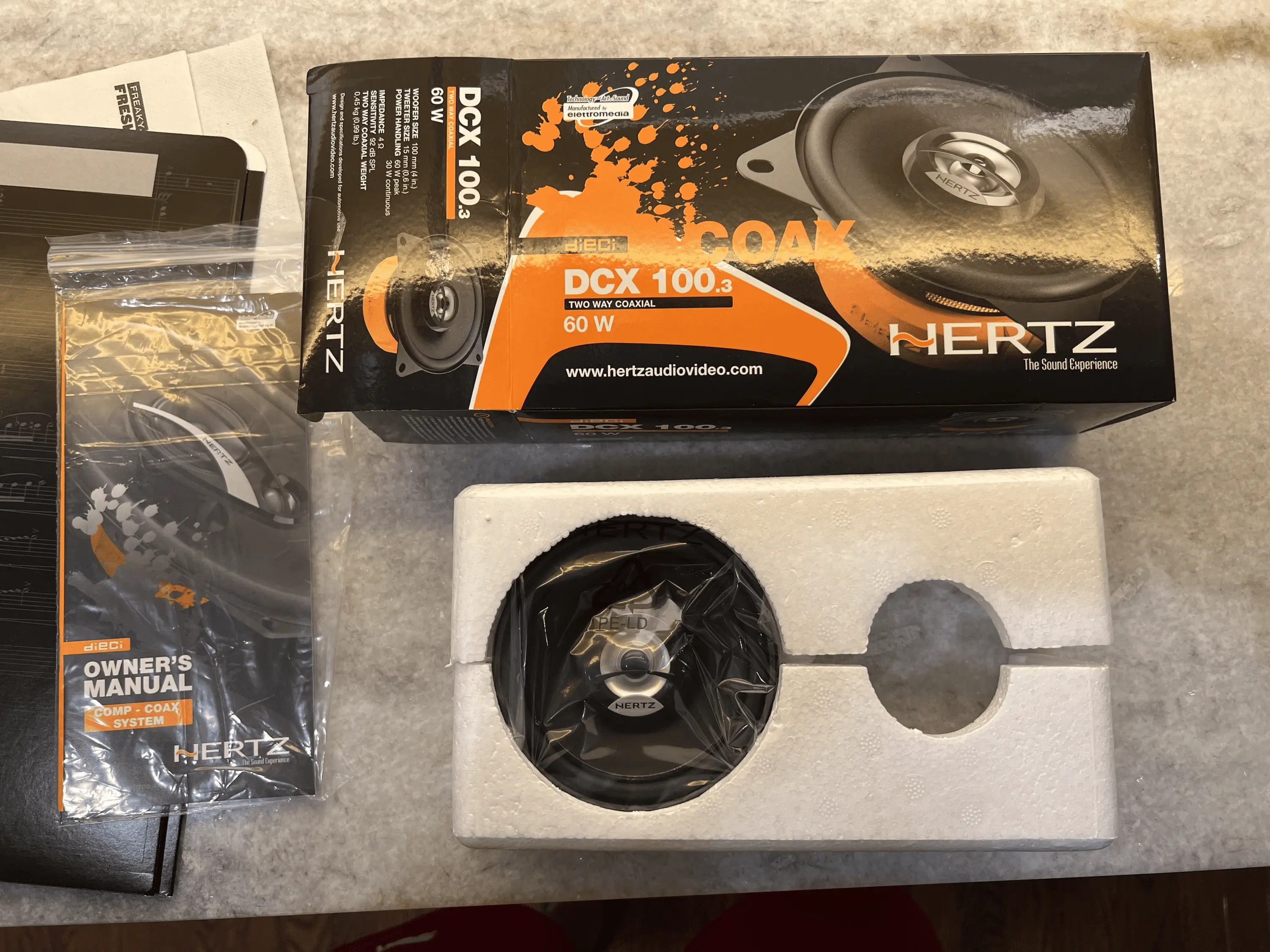Indiana - Hertz DCX 100.3 4" Coax Speaker (Single) $70 | Bronco6G ...