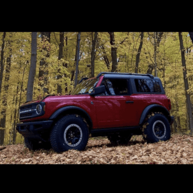 Officially Licensed Ford Fender Cursive Script Emblems (Satin Black ...