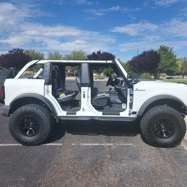 Bushwacker fender flares Installed today. | Bronco6G - 2021+ Ford ...
