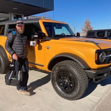 2021 Bronco First Edition Gauge cluster blacked out | Bronco6G - 2021 ...