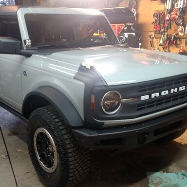 37x12.5x17’s on our 4” lift kit with -12 offset! | Bronco6G - 2021 ...