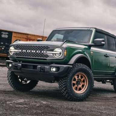 67 Designs Ford Bronco Cell phone, GoPro, GMRS Mic BroncoRail Mounting ...