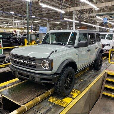 New Ford Dyna Gray Bronco Rims bought and installed for Badlands ...