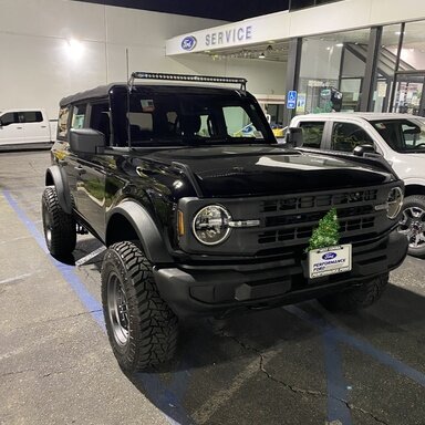 So I have been drinking and thinking...Bronco or old Ranger and an F ...