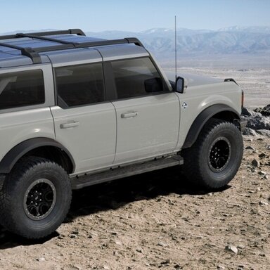 Rough Country Nudge Bar and License Plate | Bronco6G - 2021+ Ford ...