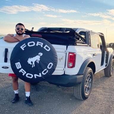 3D Printed Emblems -- Skeleton Bronco Logo & Classic Script Emblem ...