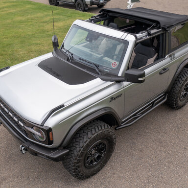 Rampage TrailView Fastback Soft Top for 2 door Bronco -- installed ...