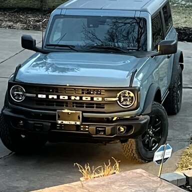 KC Pro6 Light Bar Installed | Bronco6G - 2021+ Ford Bronco & Bronco ...