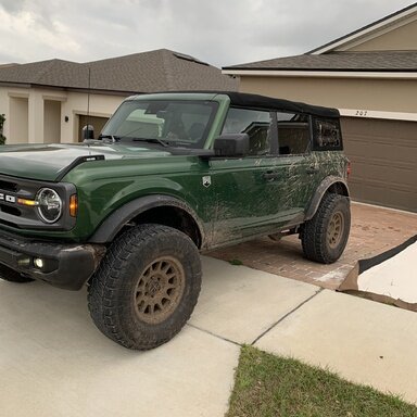 Florida - Set of 5 Method MR703 17X8.5 Bronze Wheels | Bronco6G - 2021 ...