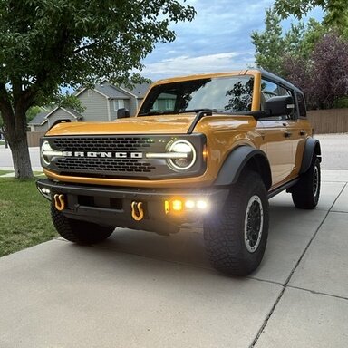 "Cyber Orange" shackles | Bronco6G - 2021+ Ford Bronco & Bronco Raptor ...