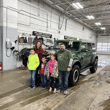 Amber LED Light Bronco Letters, DRL fogs, and light bar installed ...