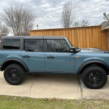 New Ford Dyna Gray Bronco Rims bought and installed for Badlands ...