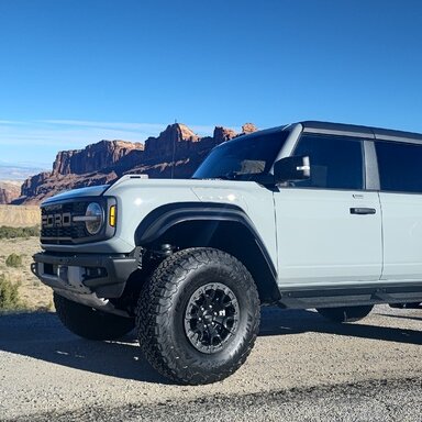 Framing Window Sticker beside Assembly Line Photo | Bronco6G - 2021 ...