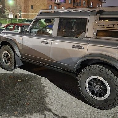 AR | MAGNUM STIRRUP® Full Length Billet Aluminum Side Step for OEM Rock ...