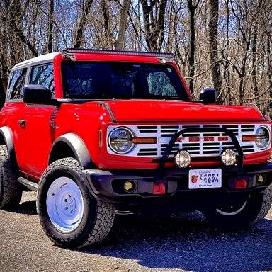 2025 Bronco Peak Blue color spotted?! | Bronco6G - 2021+ Ford Bronco ...