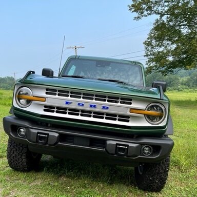 Officially Licensed Ford Fender Cursive Script Emblems (Satin Black ...