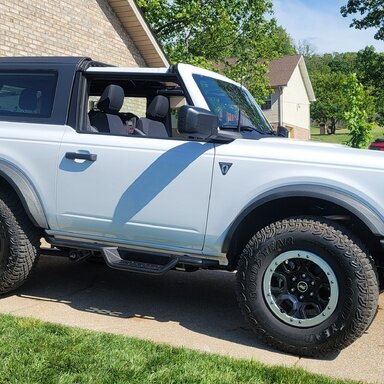 *NEW* 4 Door Rear Hardtop Window Stealth Overlays | Bronco6G - 2021 ...