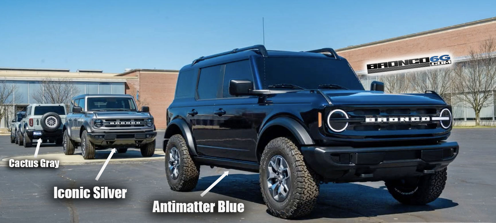 2021 bronco antimatter blue – Bronco6G — 6th Gen Ford Bronco & Bronco ...