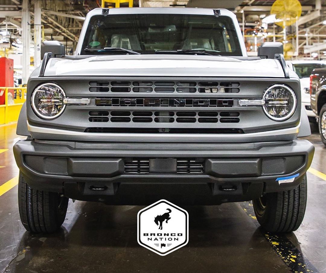 PICS: BASE Bronco in Iconic Silver - completed preproduction model ...