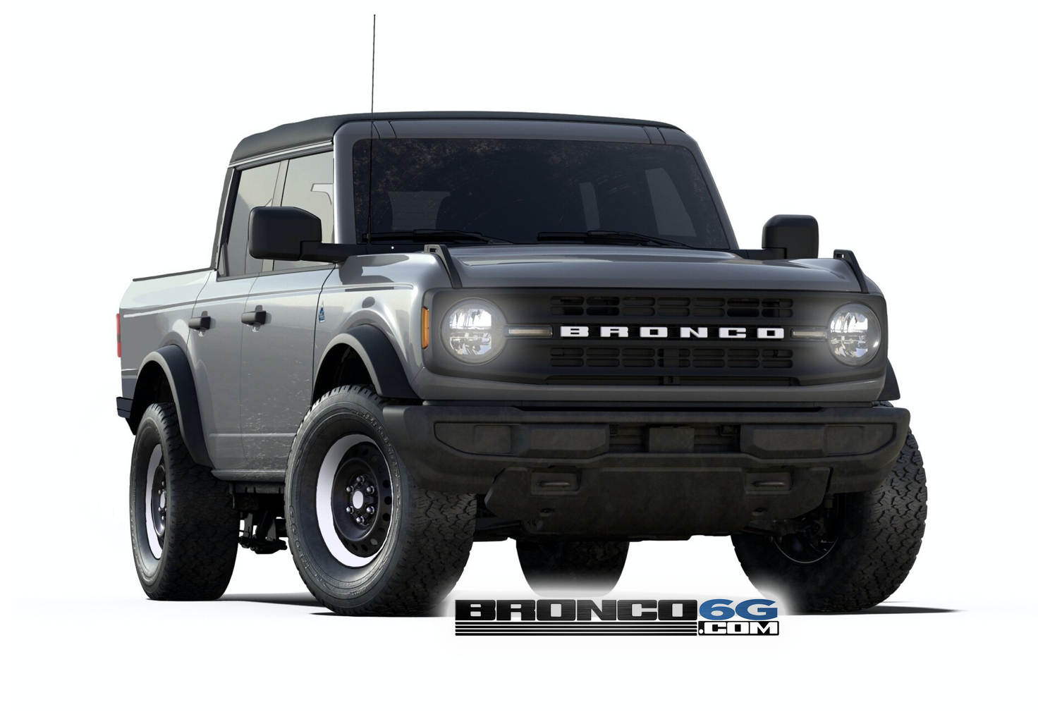 Bronco Pickup Truck Renderings (Single and Crew Cab) - Yay or Nay ...
