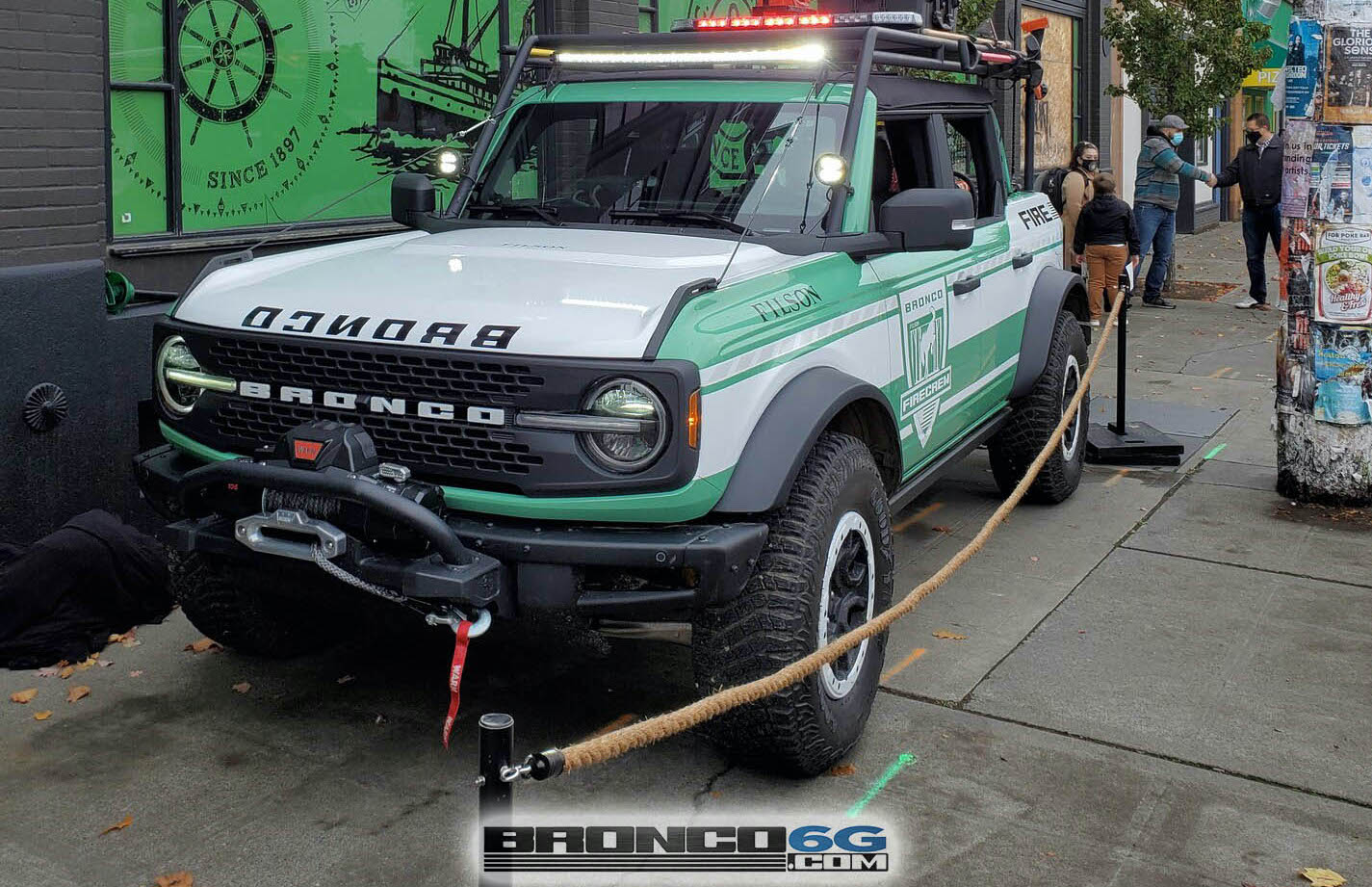 Filson Bronco Fire Rig and Overland Badlands Concept @ Seattle Event ...