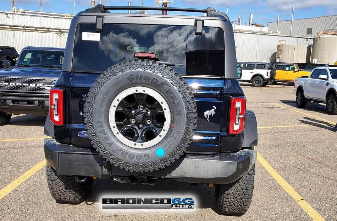 First look at Antimatter Blue Bronco in the sun! | Bronco6G - 2021 ...