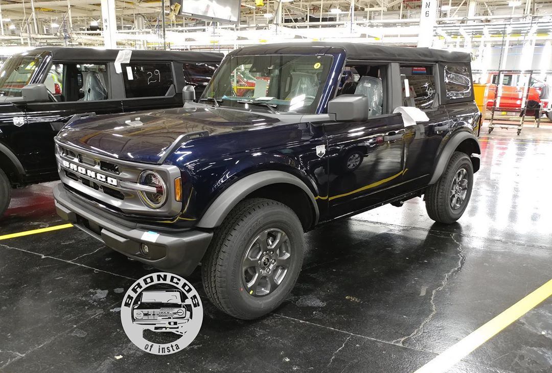 Antimatter Blue Bronco Preproduction First Look! 4 Door Big Bend Model ...