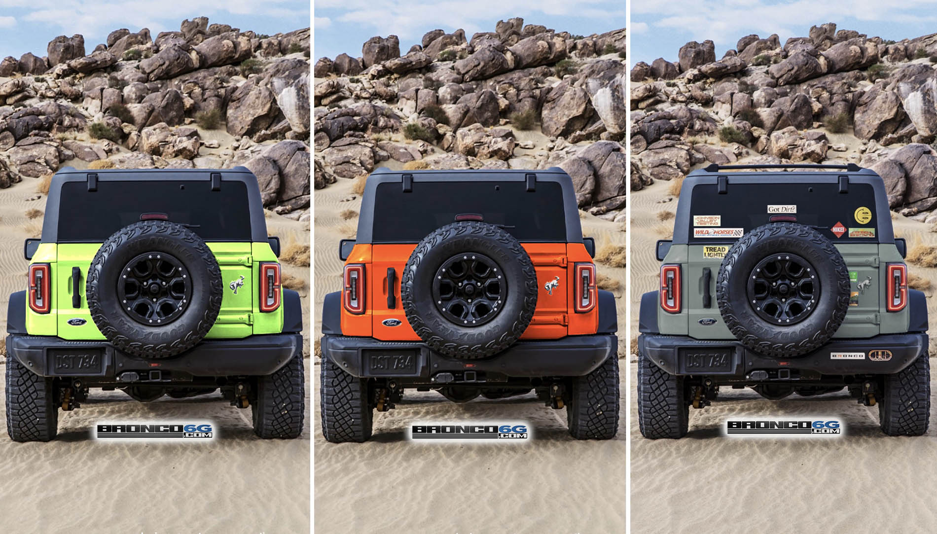 Tool: Color Blend Your Own Bronco Sasquatch For Vinyl Wrap Ideas and ...