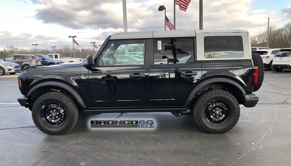Black Diamond Bronco (Shadow Black) Side Shot and Interior | Bronco6G ...