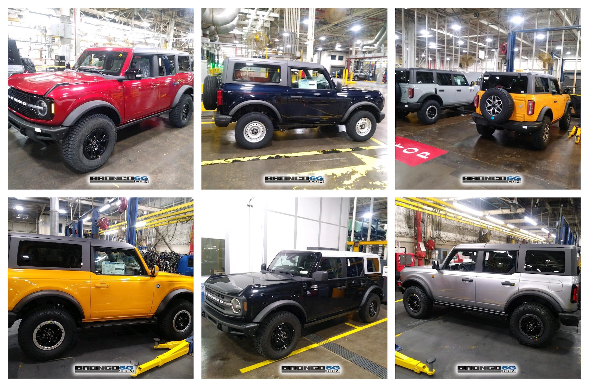 9 NEW Broncos @ factory by Ford Stig! Bronco-palooza ??? | Bronco6G ...