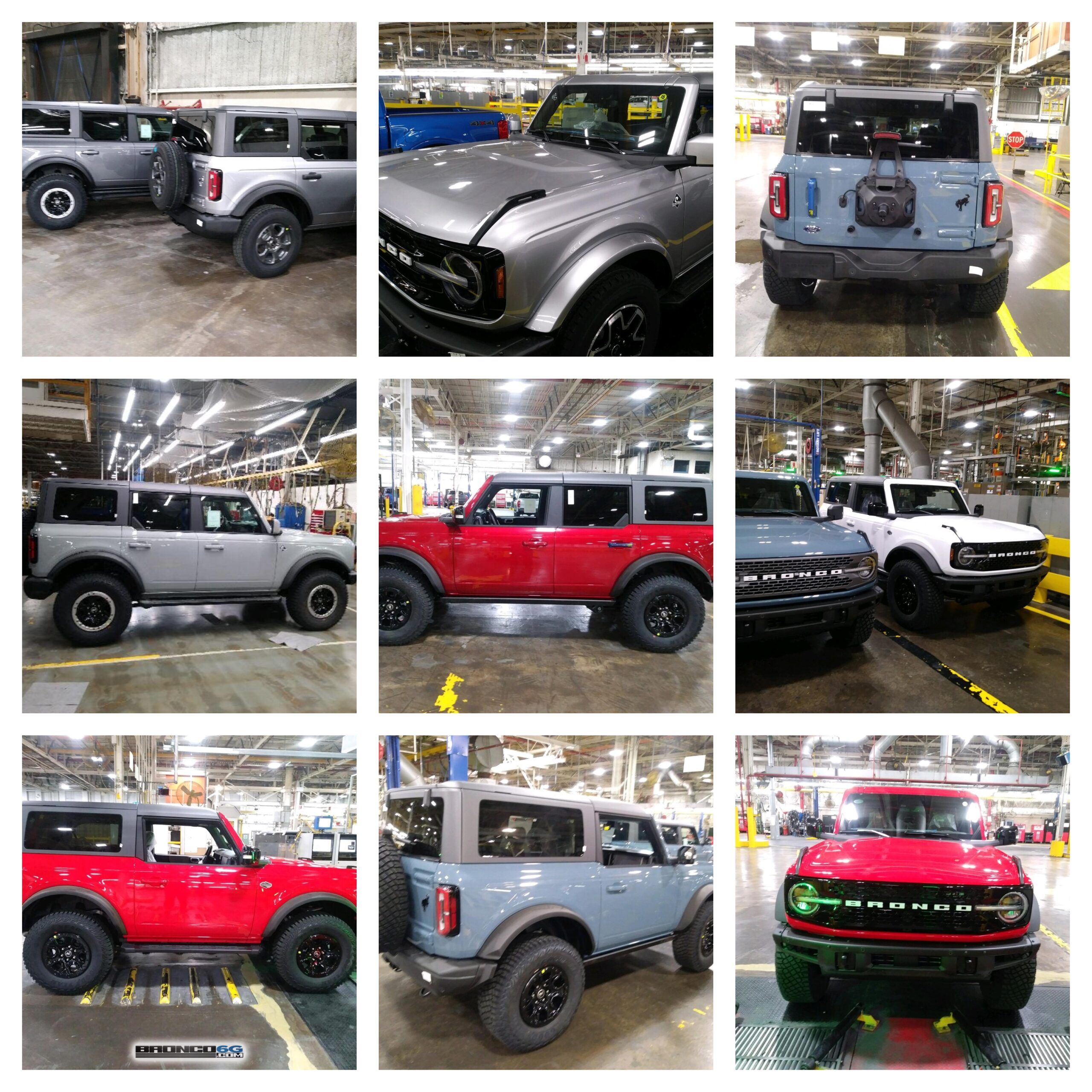 10 New Factory Broncos courtesy of The Stig??? | Bronco6G - 2021+ Ford ...