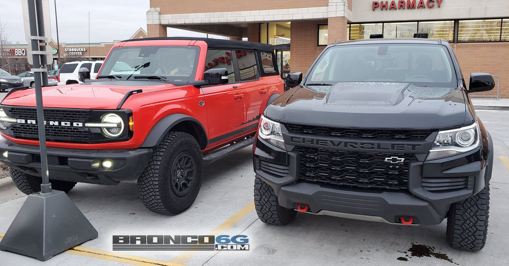 My Colorado ZR2 and Bronco Wildtrak side by side! | Bronco6G - 2021 ...