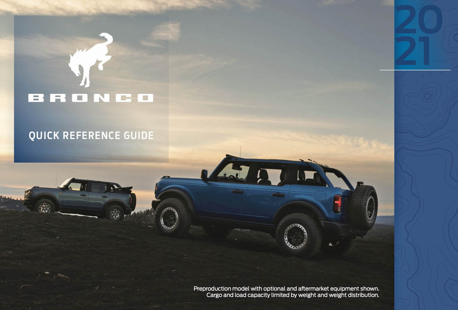 2021 Bronco Quick Reference Guide! PDF 📄 | Bronco6G - 2021+ Ford Bronco ...
