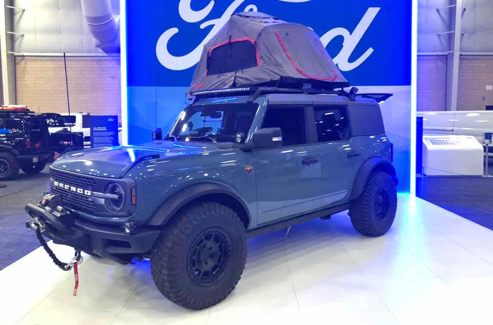 First look at Bronco Overland Concept at OKC Auto Show | Bronco6G ...