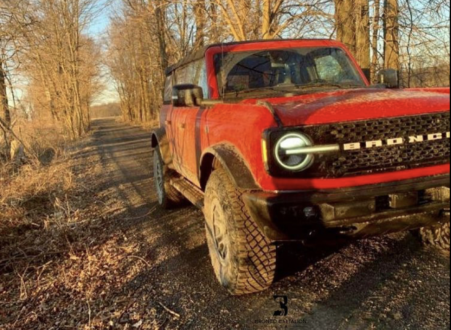 Race Red WildTrak looking right at home in the wild | Bronco6G - 2021 ...