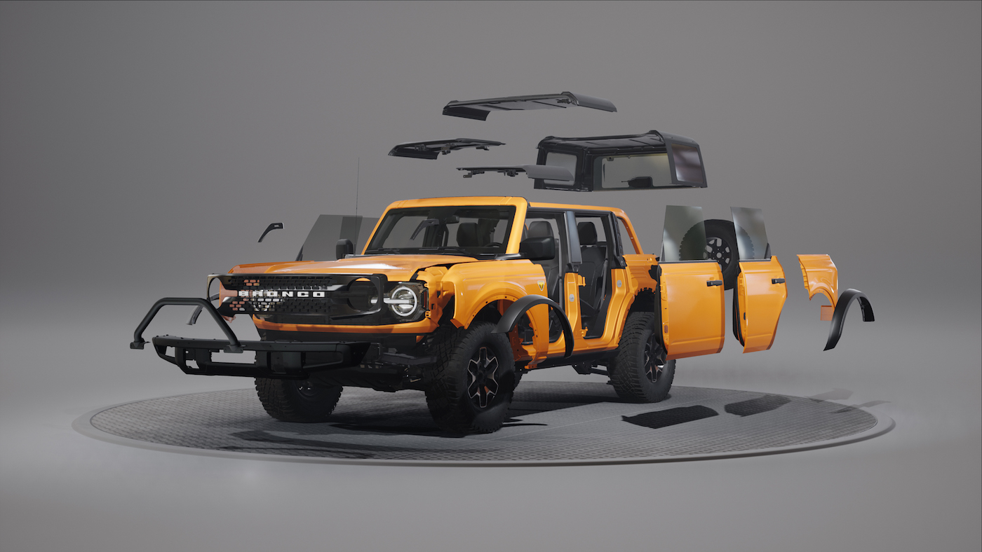 How the Bronco's Modular Platform Allows for Easy Customization and ...