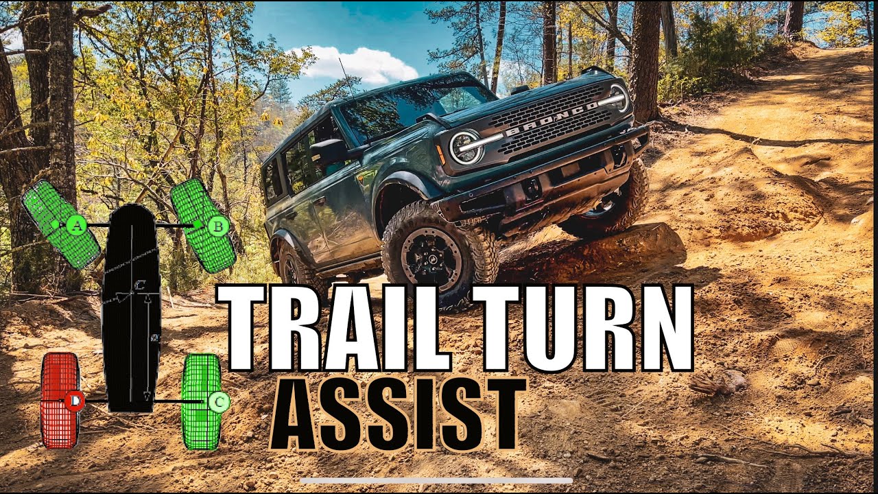 TRAIL TURN ASSIST IN ACTION on multiple Broncos | Bronco6G - 2021+ Ford ...