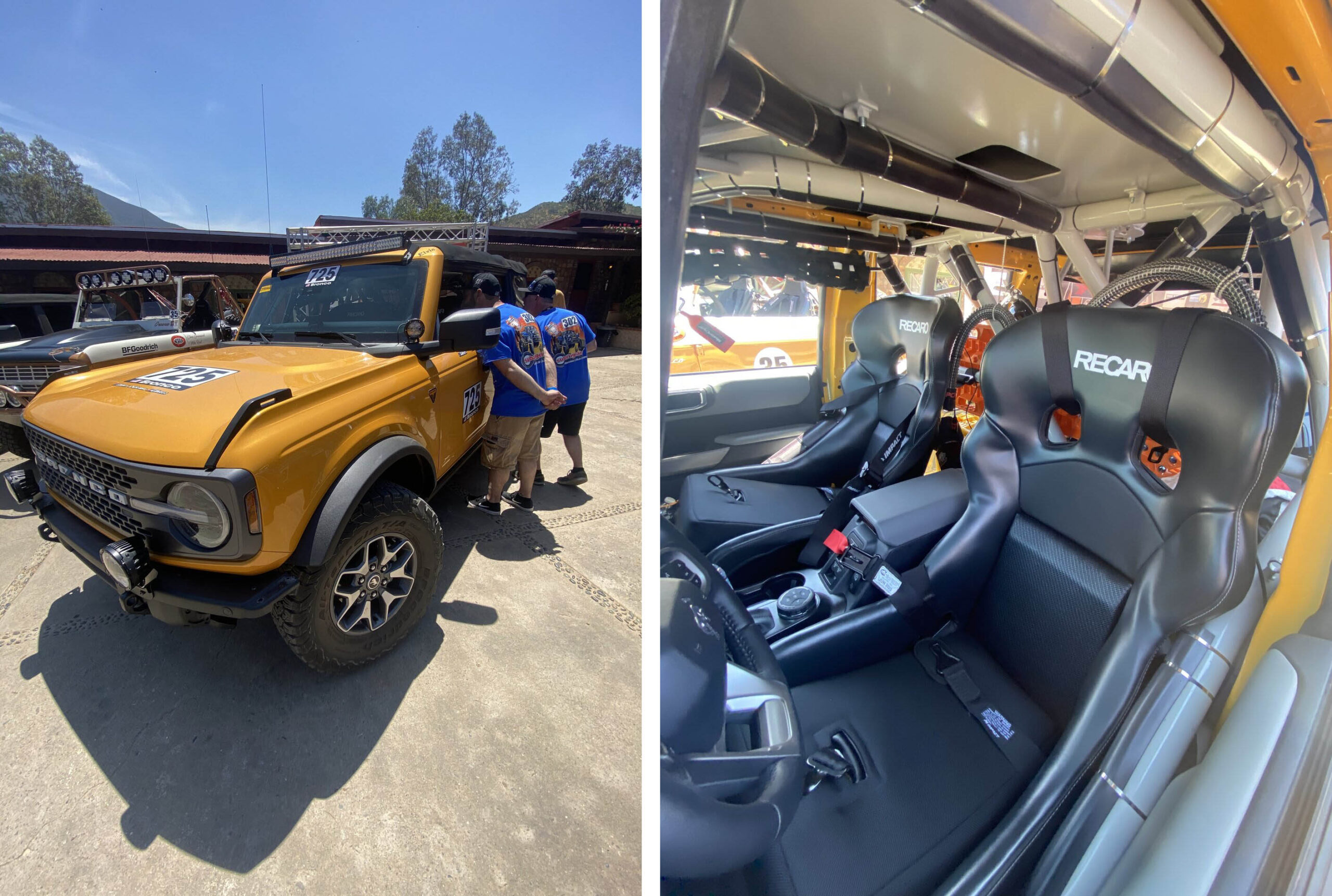 Follow the Modified Bronco Badlands (#725) running in the NORRA Mexican ...